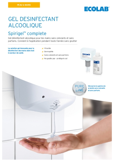ECOLAB Healthcare - Téléchargement - Fiches produits - Peau & mains