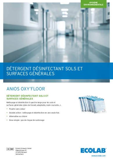 ECOLAB Healthcare - Téléchargement - Fiches produits - Désinfection de ...